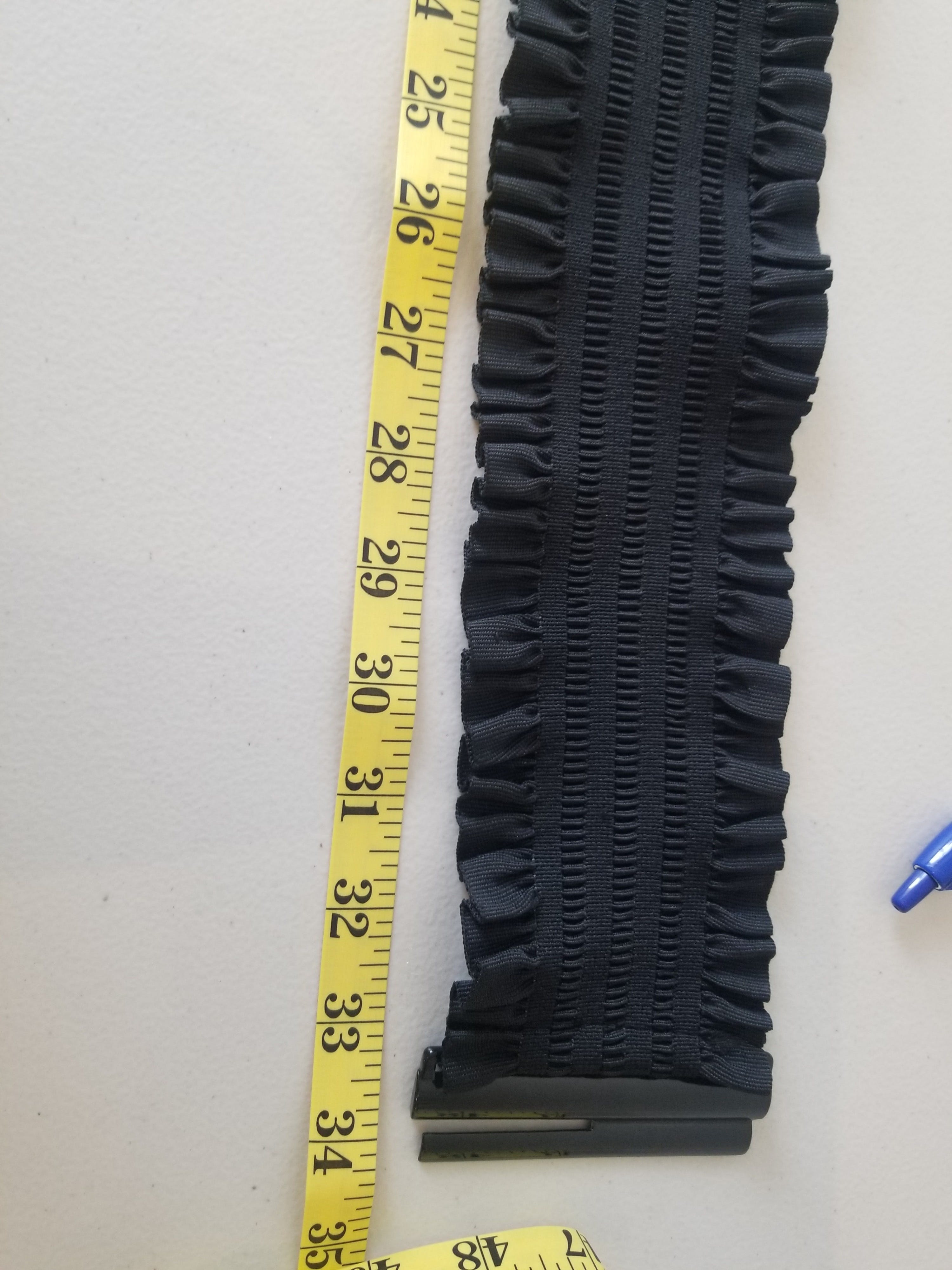 Vintage Ruffle and Ruched Elastic Belt | Shop THRILLING