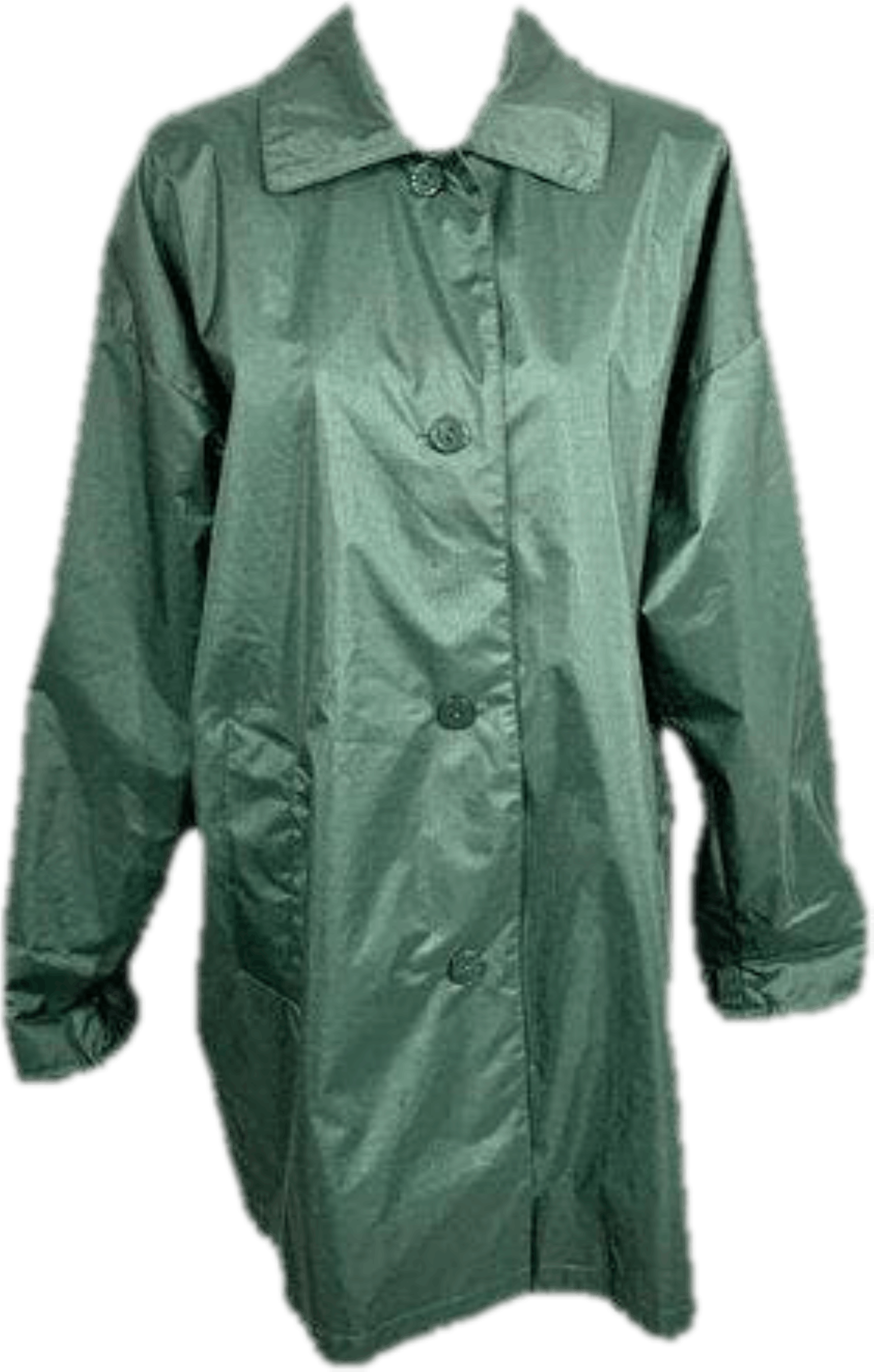 Vintage Semi Metallic Green Jacket Coat by Cambridge | Shop THRILLING