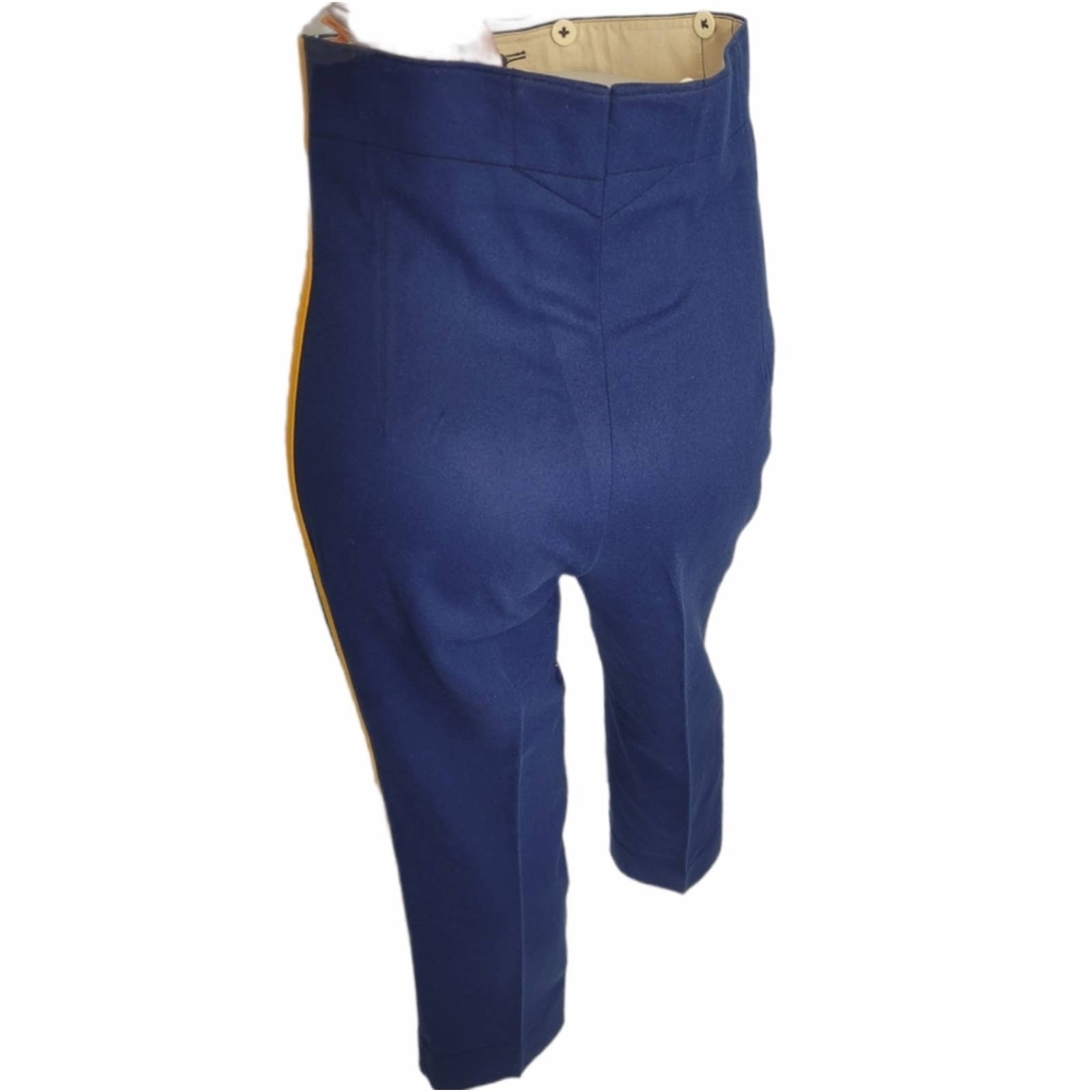 Vintage 60’s Wool Side Stripe Ultra High Waist Marching Band Uniform ...