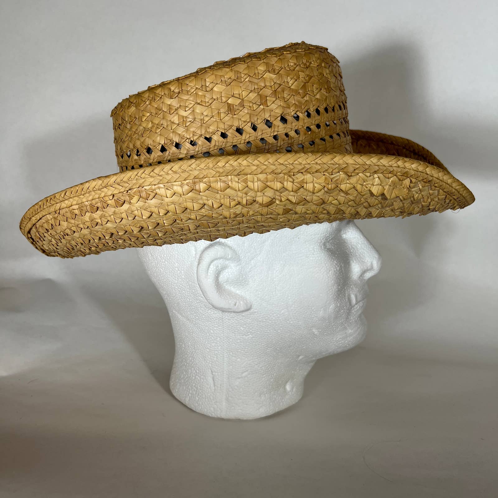 Vintage Panama Genuine Palm Braid Hat by Genuine Palm Braid | Shop ...