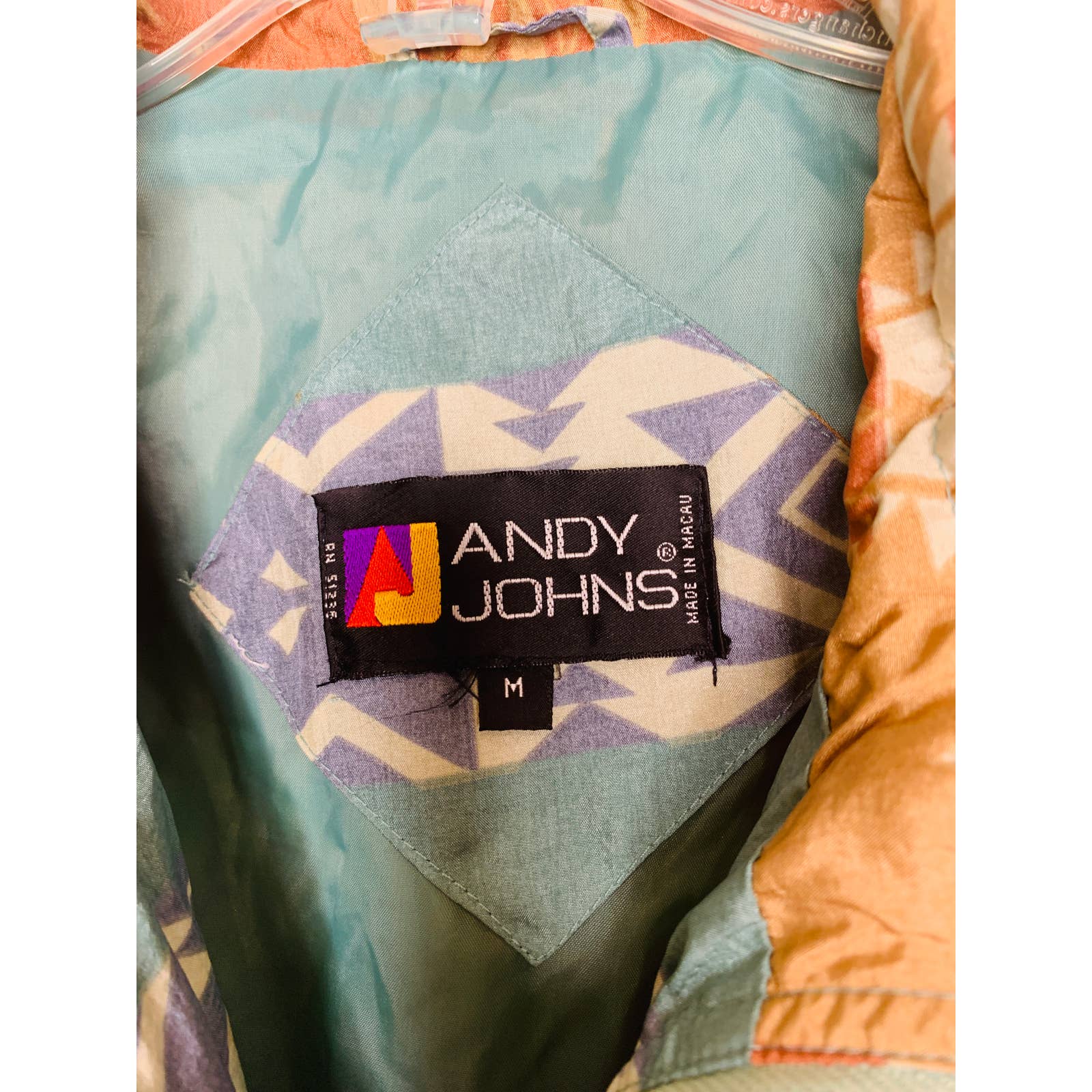 Vintage Southwestern Windbreaker Jacket by Andy Johns | Shop THRILLING