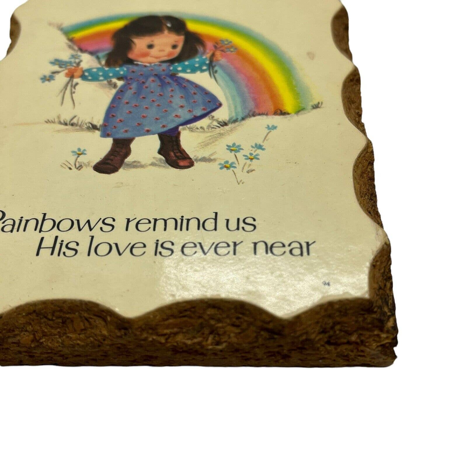 Vintage Cutes Christian God Love Prayer Religious Decorative Kitsch ...