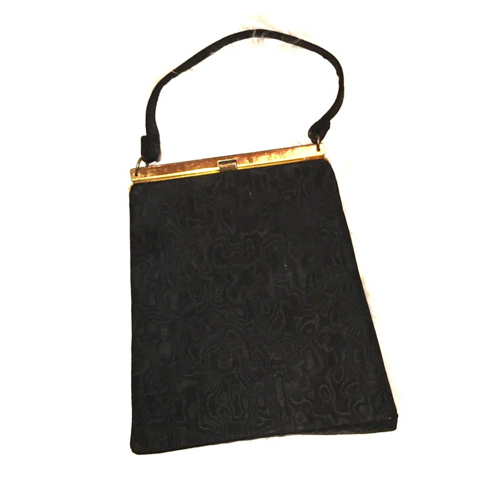 Vintage 50s/60s Dover Black Snap Closure Handbag By Dover | Shop THRILLING