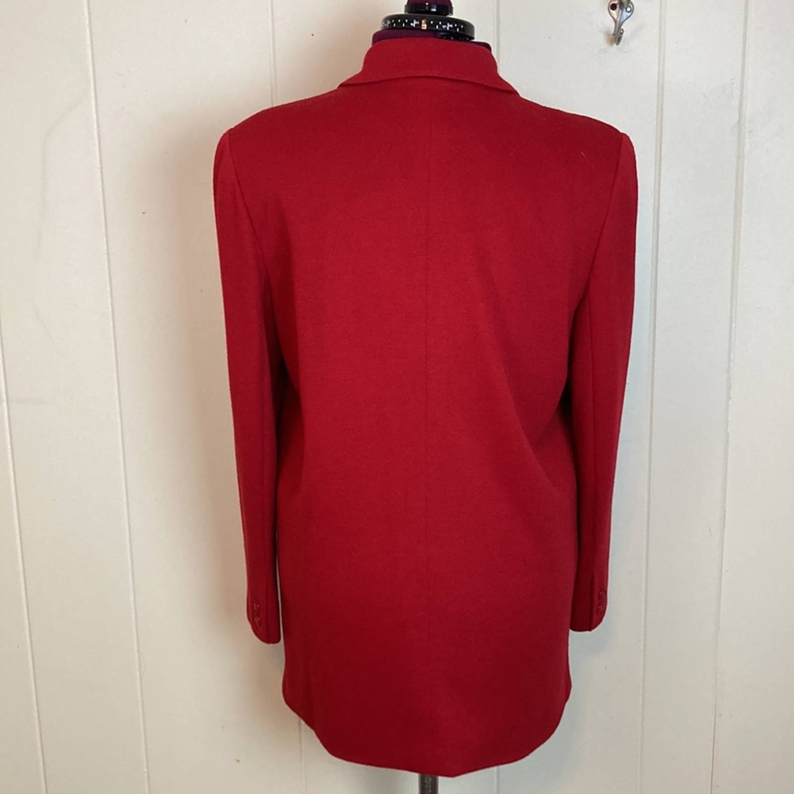 Vintage Red Knit Blazer Suit Jacket | Shop THRILLING
