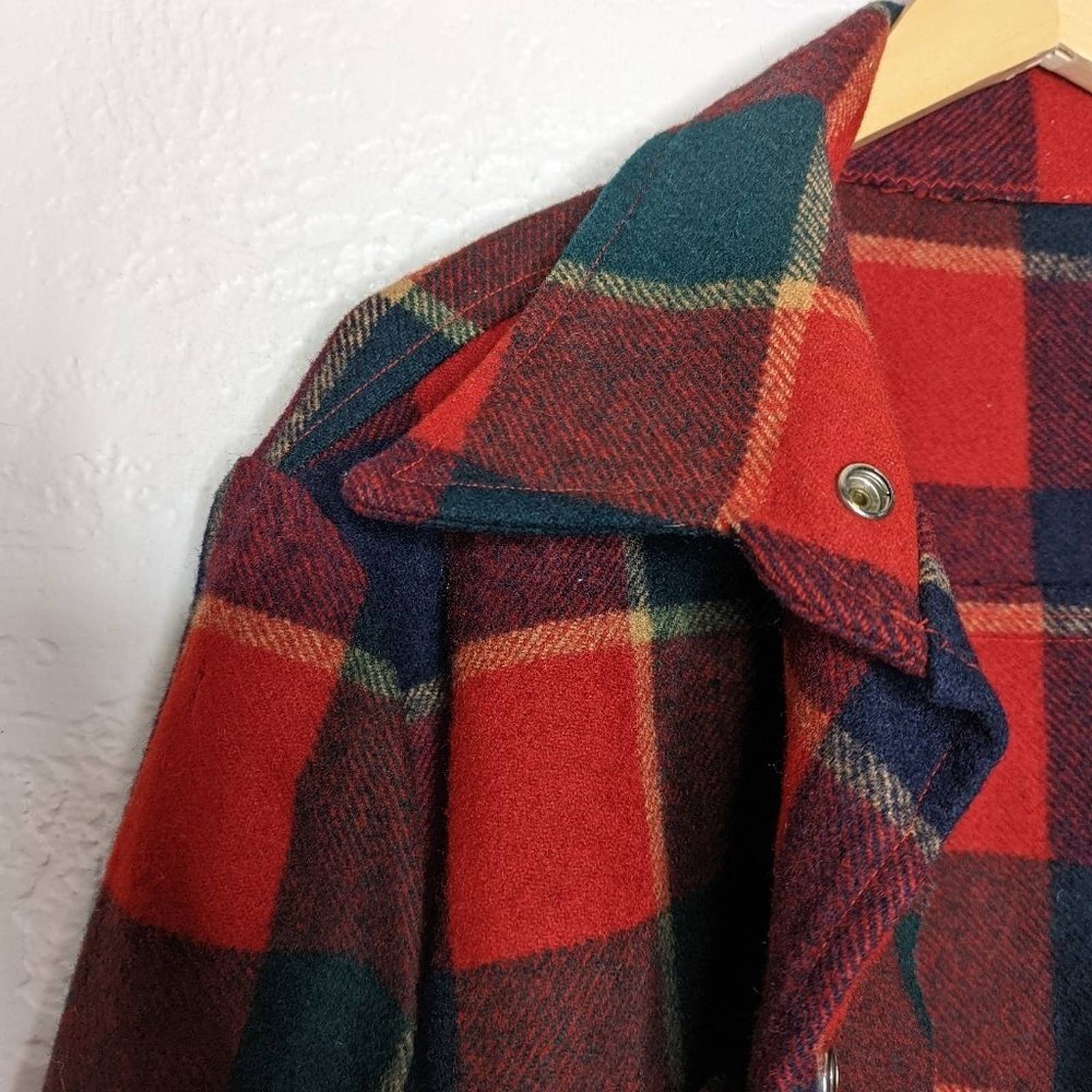 Vintage Heavy Duty Wool Shirt Jacket | Shop THRILLING