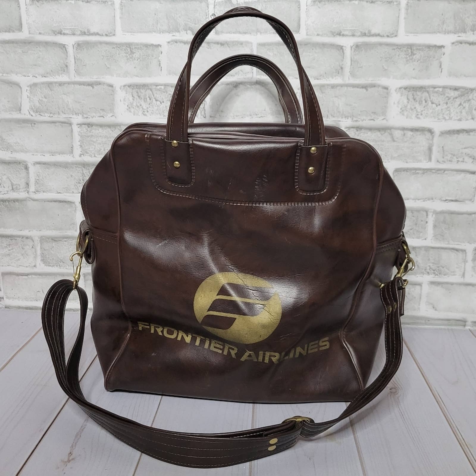 Vintage Frontier Airline Bag | Shop THRILLING