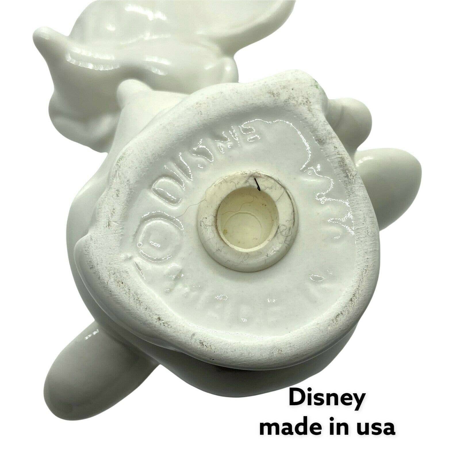 Vintage Disney White Ceramic Mickey Mouse Head Chef Salt and Pepper ...