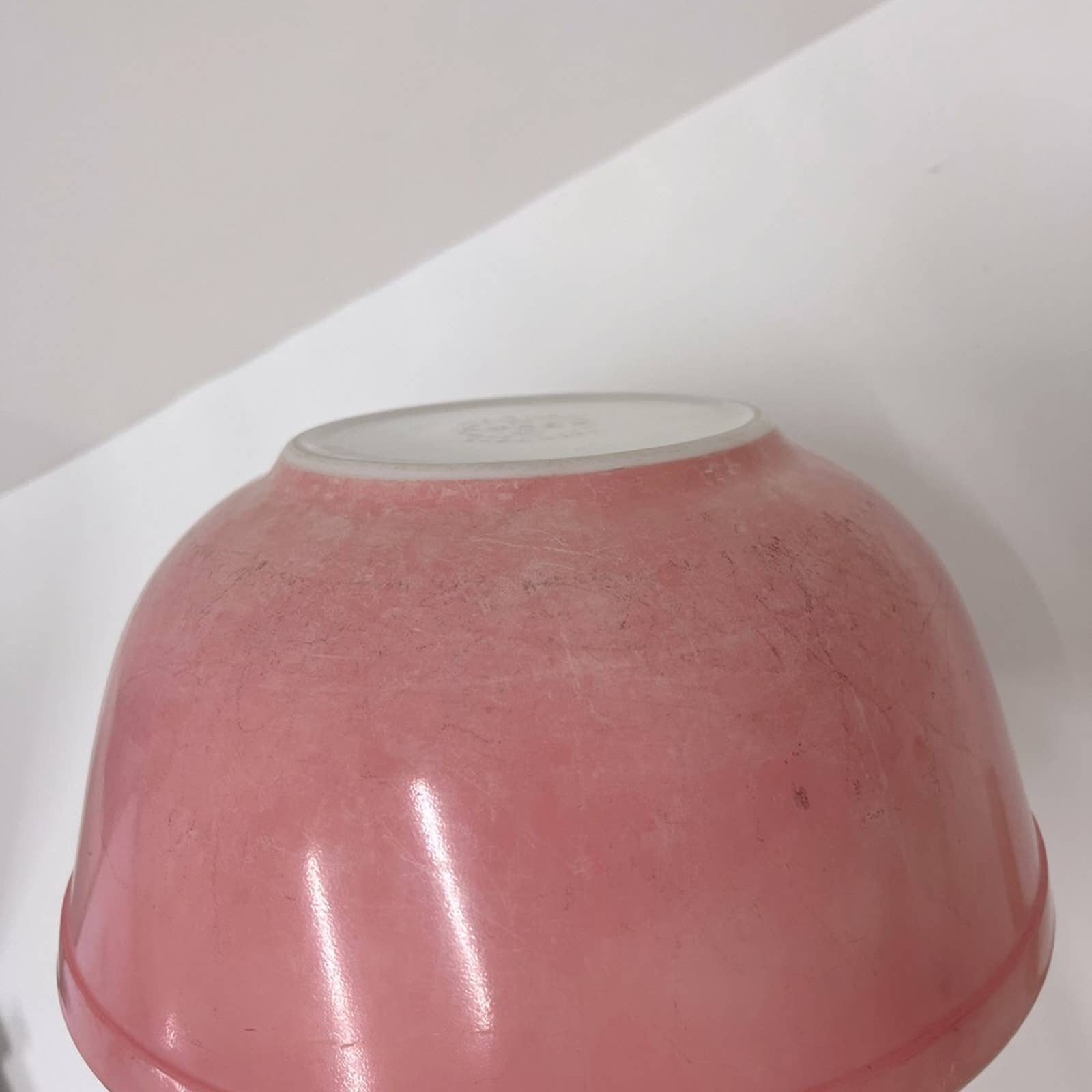 50s Pyrex Pink Mixing Bowl Large Vintage Pyrex 50s Vintage Collector F ...