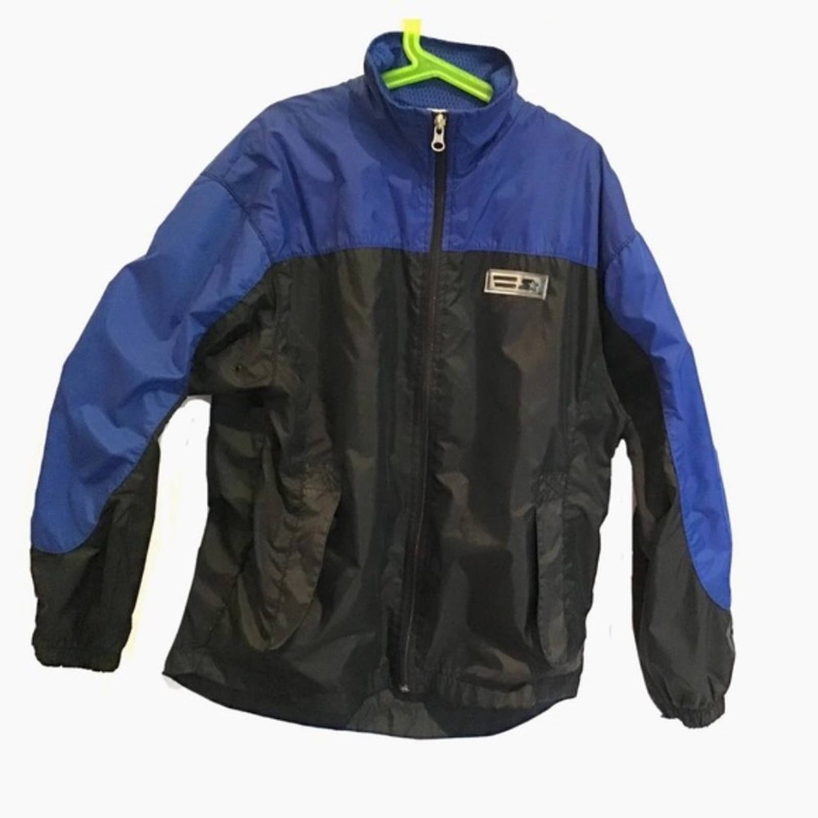 Vintage Starter Jacket Windbreaker Blue and Black by Starter | Shop ...