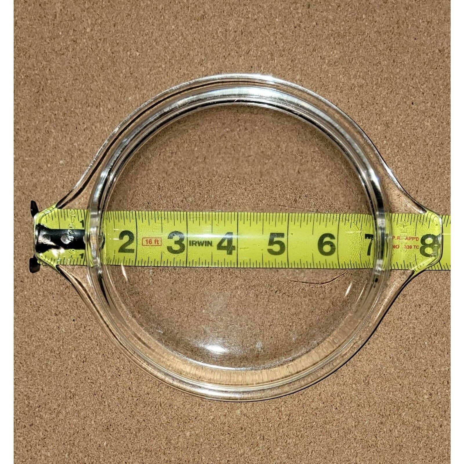 Vintage Pyrex Lid Clear Glass with Tab Handles by Pyrex | Shop THRILLING