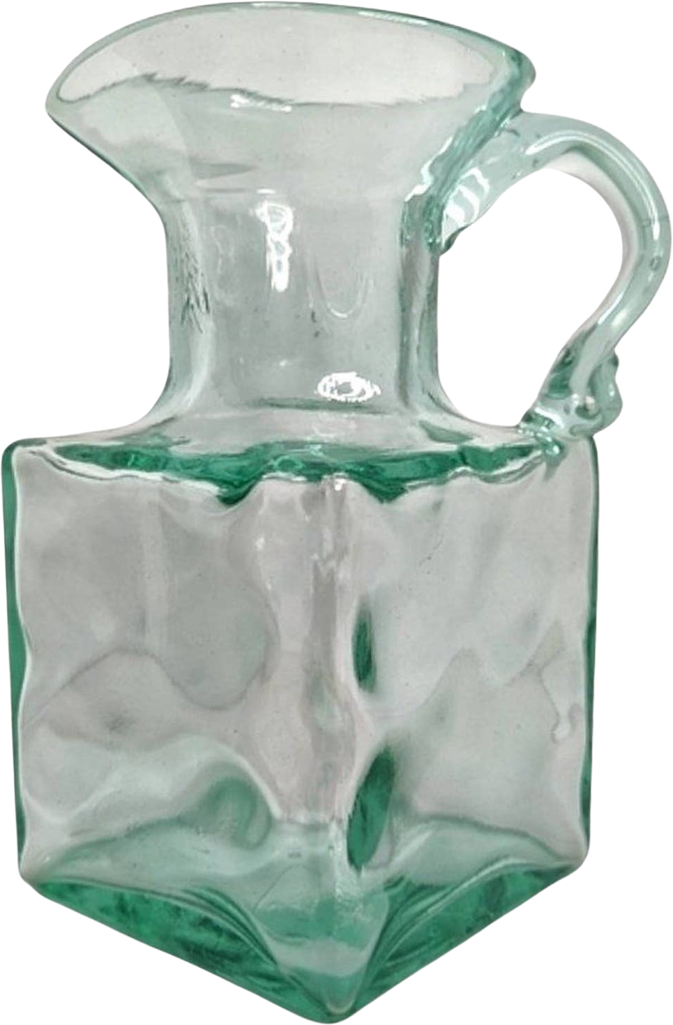 Vintage Clevenger Brothers Bubble Optic Square Water Pitcher | Shop ...