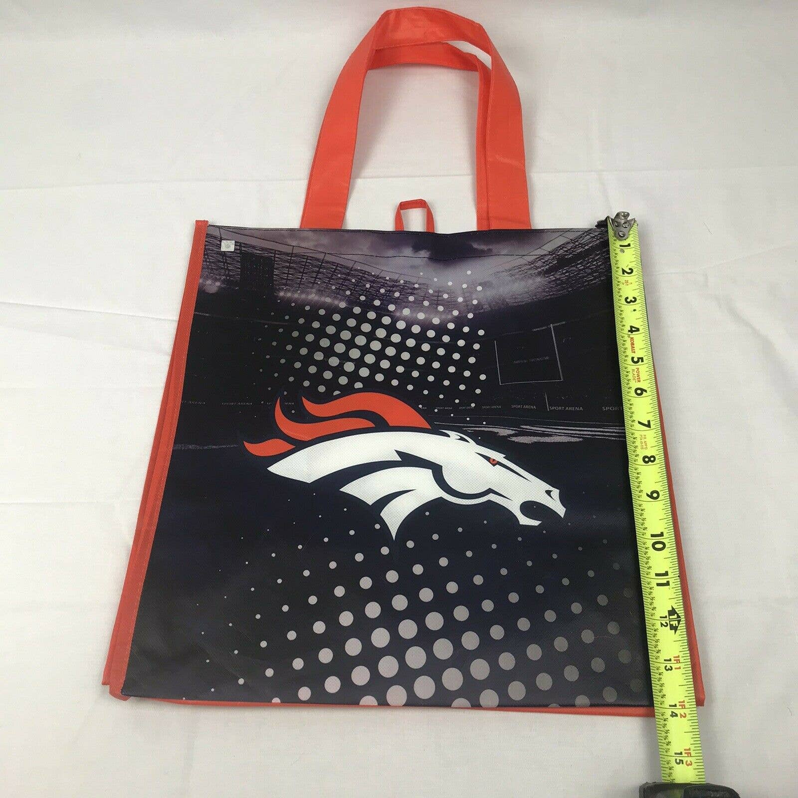 Vintage Denver Broncos Team Logo Tailgate Tote Bags by Nfl | Shop THRILLING