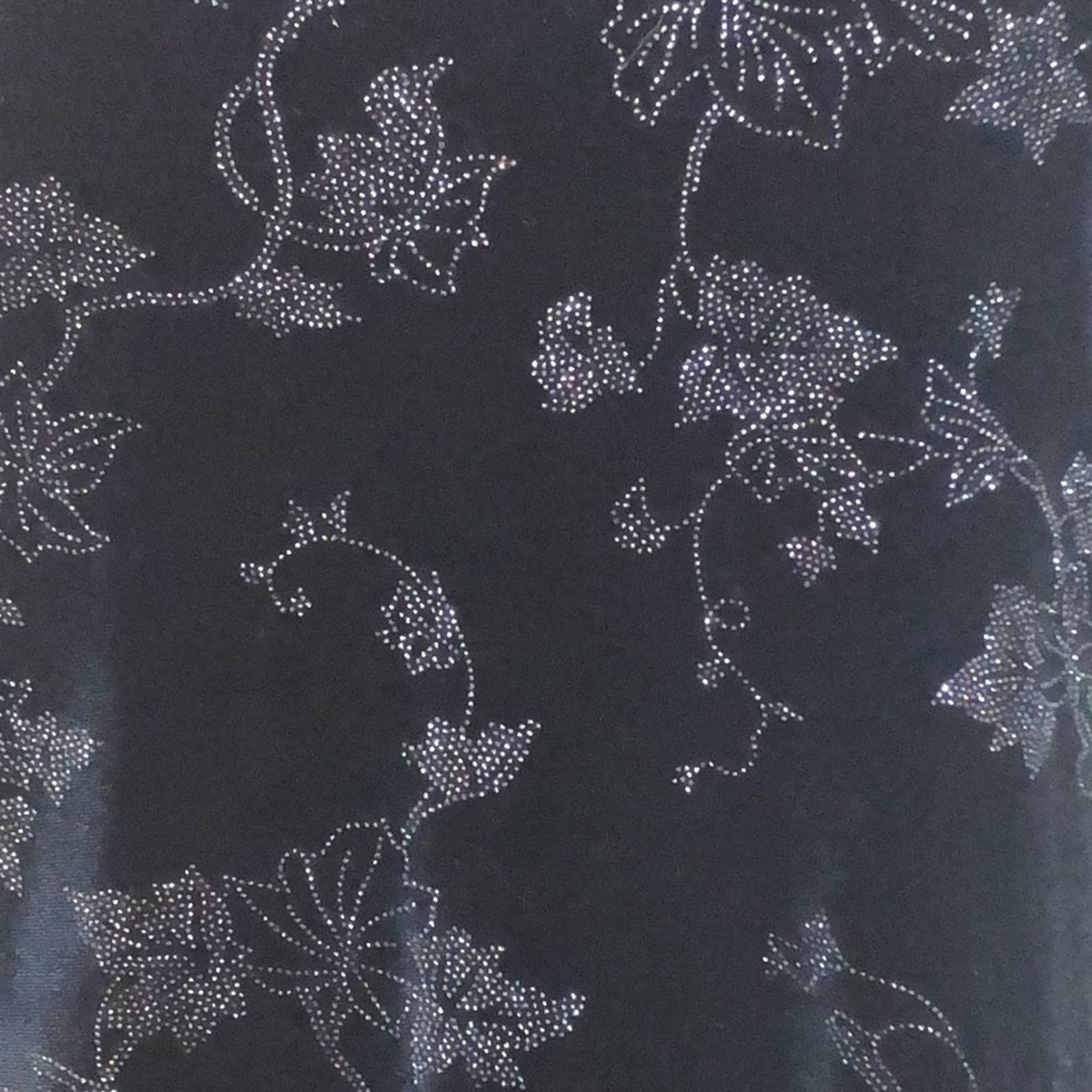Vintage 80s 90s Black Sparkly Velvet Grunge Dress by SL Fashions | Shop ...