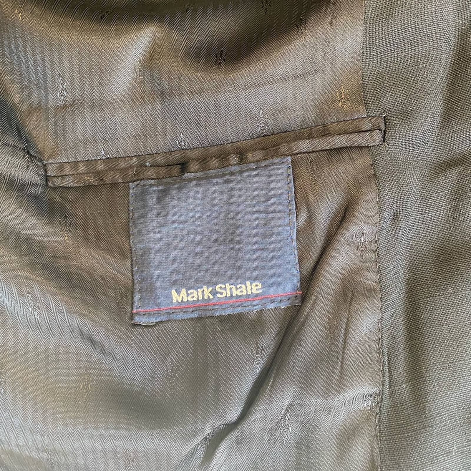 Vintage Beautiful Mark Shale Black Cropped Linen Blazer by Mark Shale ...