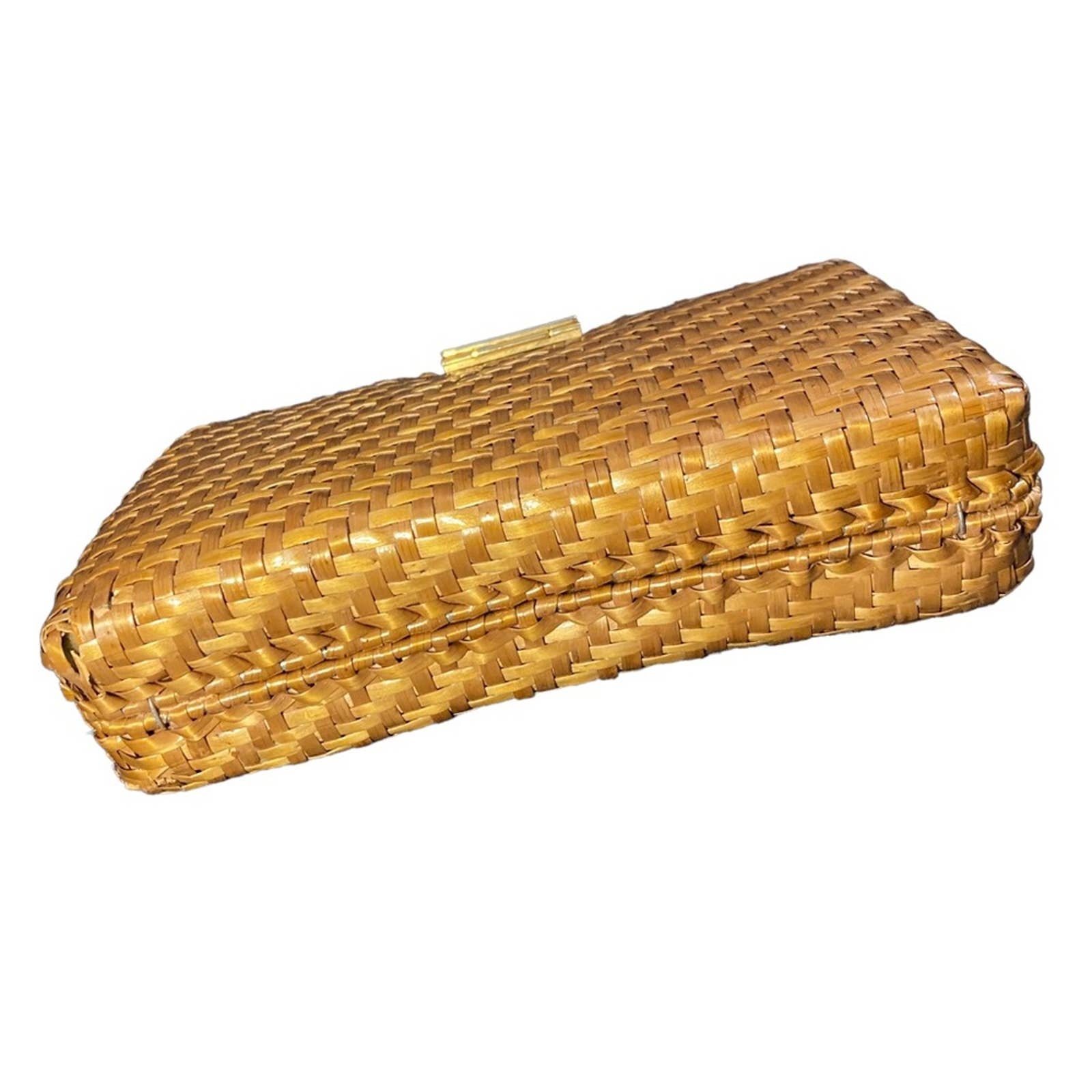 Vintage Rodo Woven Wicker Rattan Crossbody Bag Purse Italy Basketweave ...