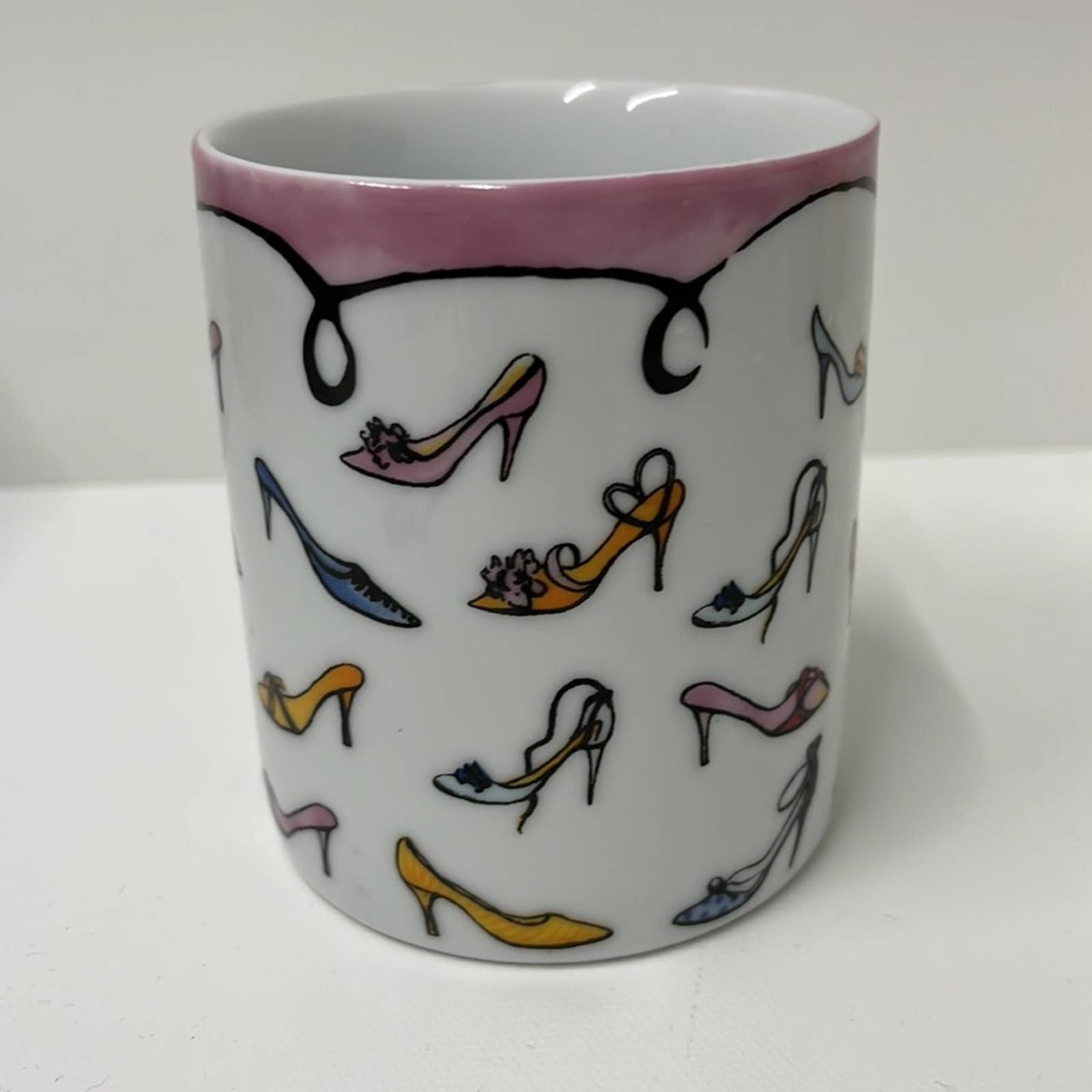 Vintage High Heels Mug Paris France Style 80s 90s Vintage Girly Cute P ...