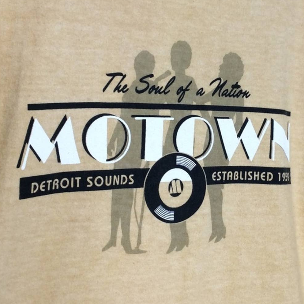 Motown Shirt Vintage 90s 00s Graphic Detroit Sounds Soul Girl Group Pr ...