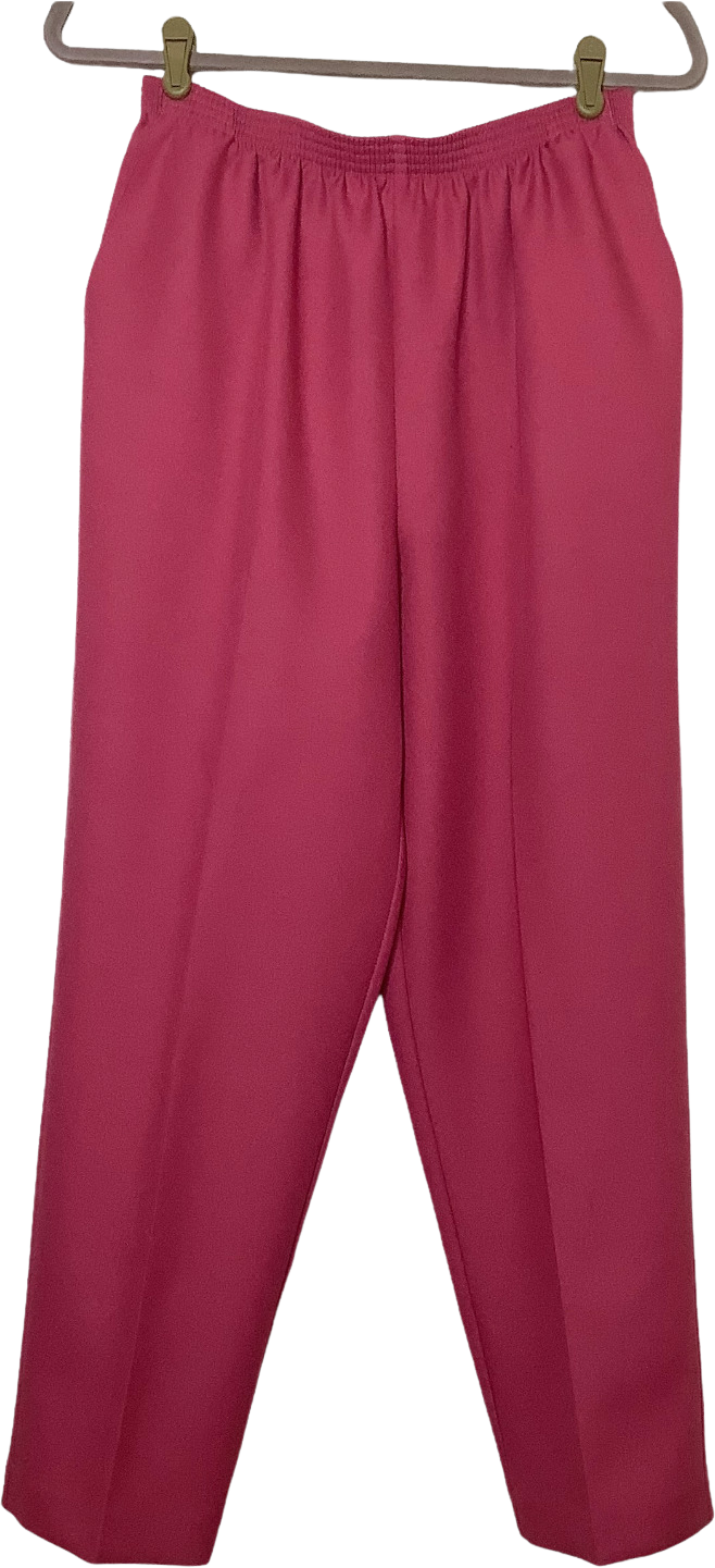 Vintage Pants L Berry Polyester Coastal Grandma Pull On 80s 90s by Alf ...