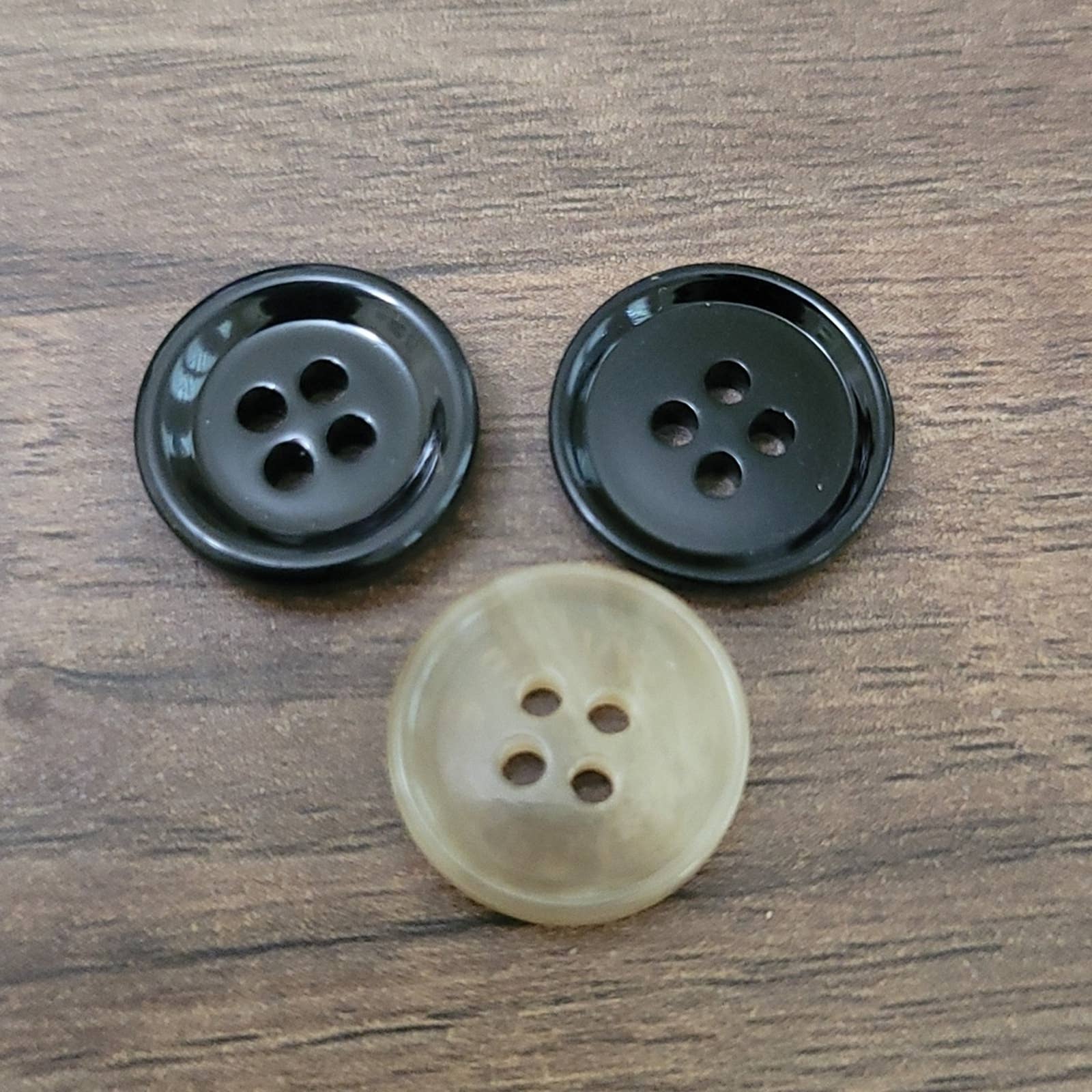 Vintage Set of 3 Four-Hole Buttons by Dolce & Gabbana | Shop THRILLING