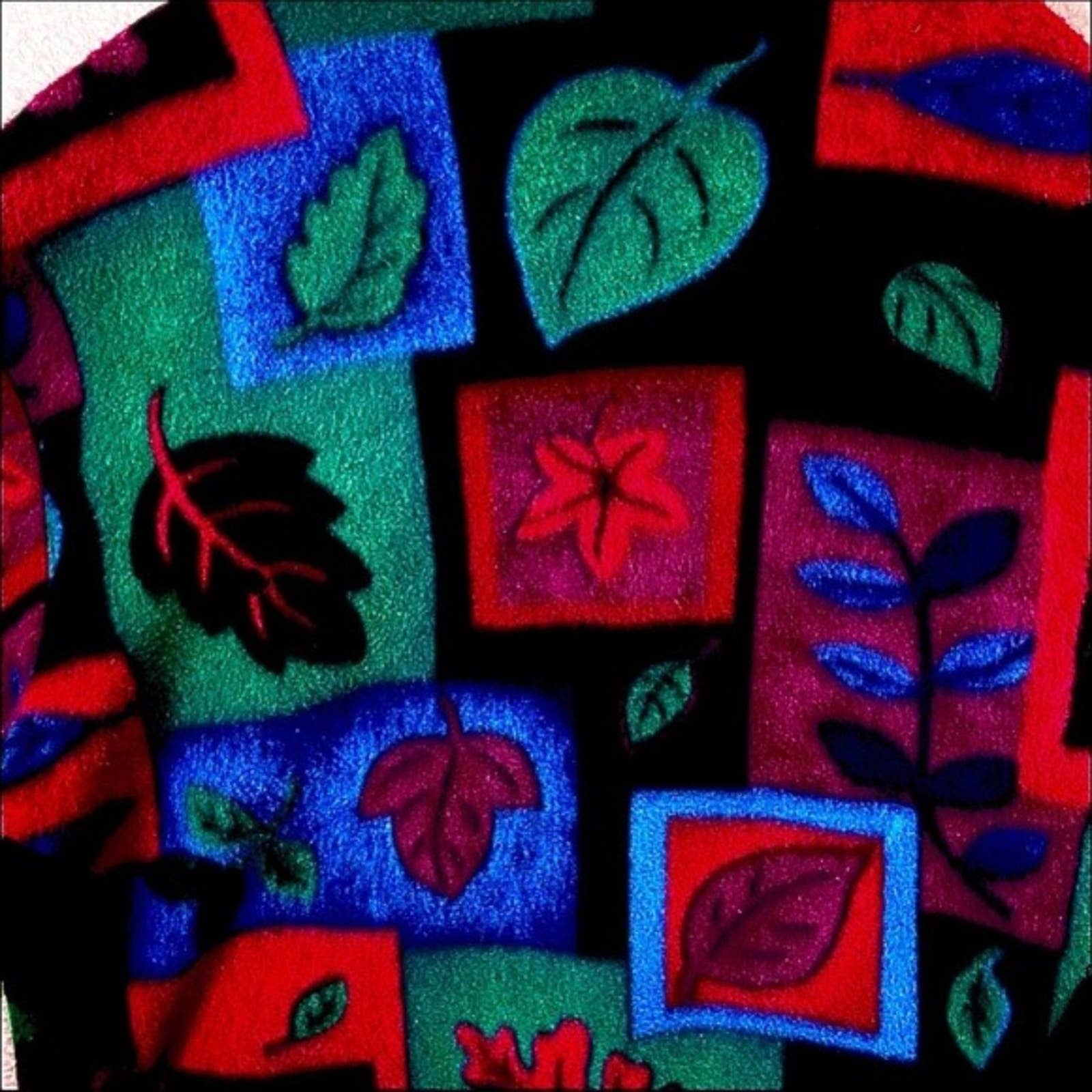 Vintage Teddi Fall Leaf Cozy Fleece Jacket by Teddi | Shop THRILLING