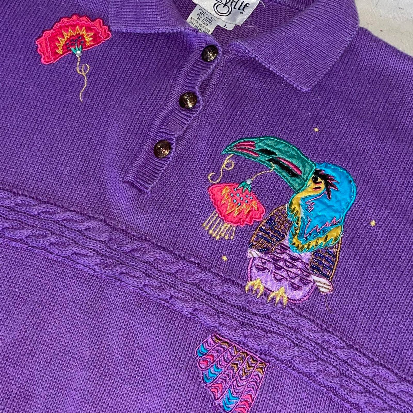 Vintage Parrot Spring Sweater | Shop THRILLING