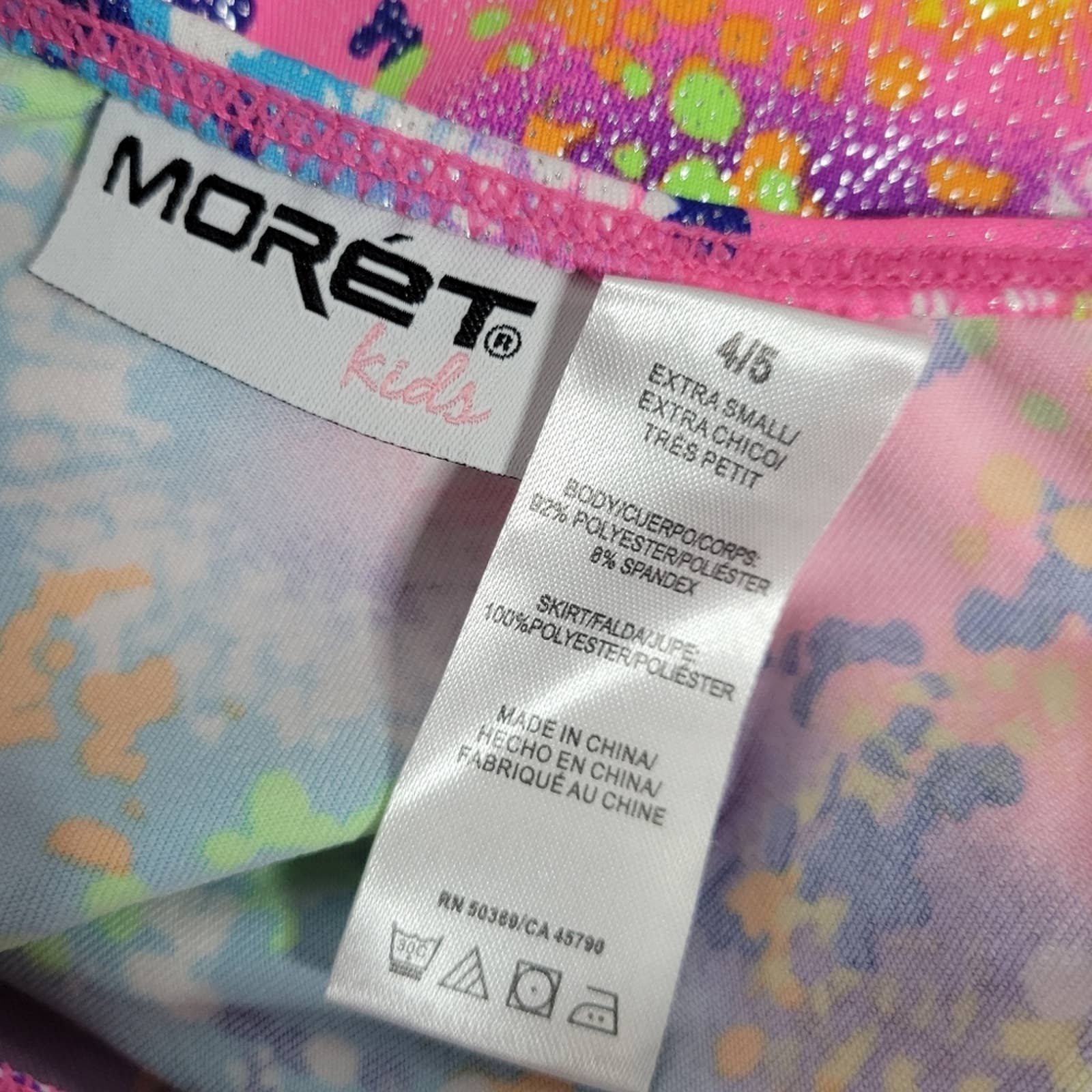 Vintage Kids Dance Leotard with Attached Skirt by Jacques Moret | Shop ...