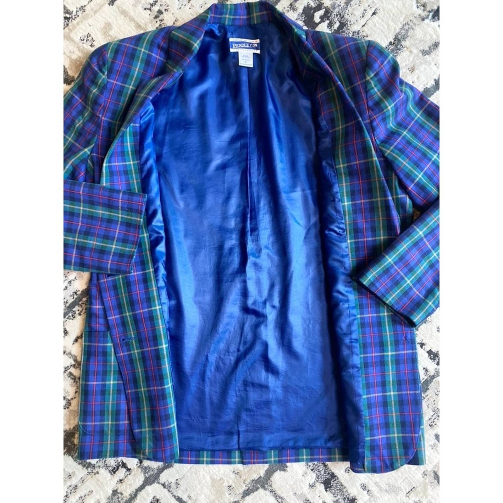 Vintage Plaid Blue Blazer by Pendleton | Shop THRILLING