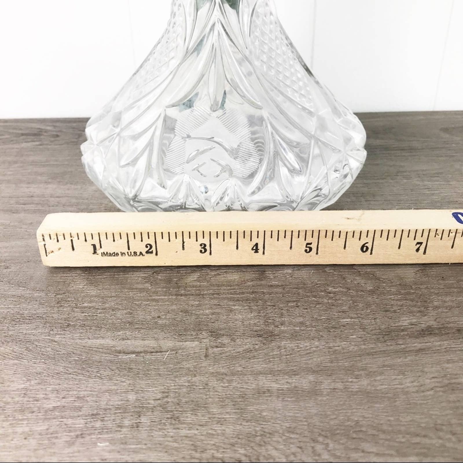 Vintage Lead Crystal Floral Vase | Shop THRILLING