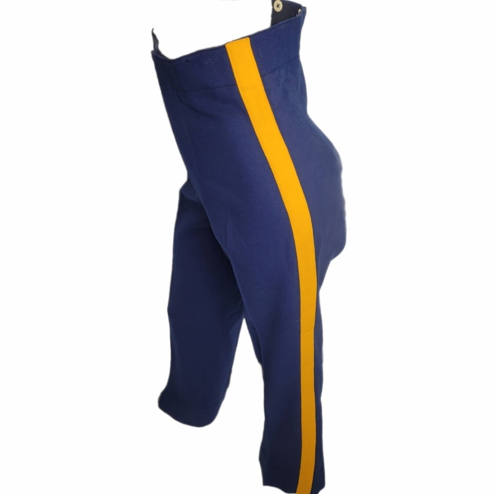 Vintage 60’s Wool Side Stripe Ultra High Waist Marching Band Uniform ...