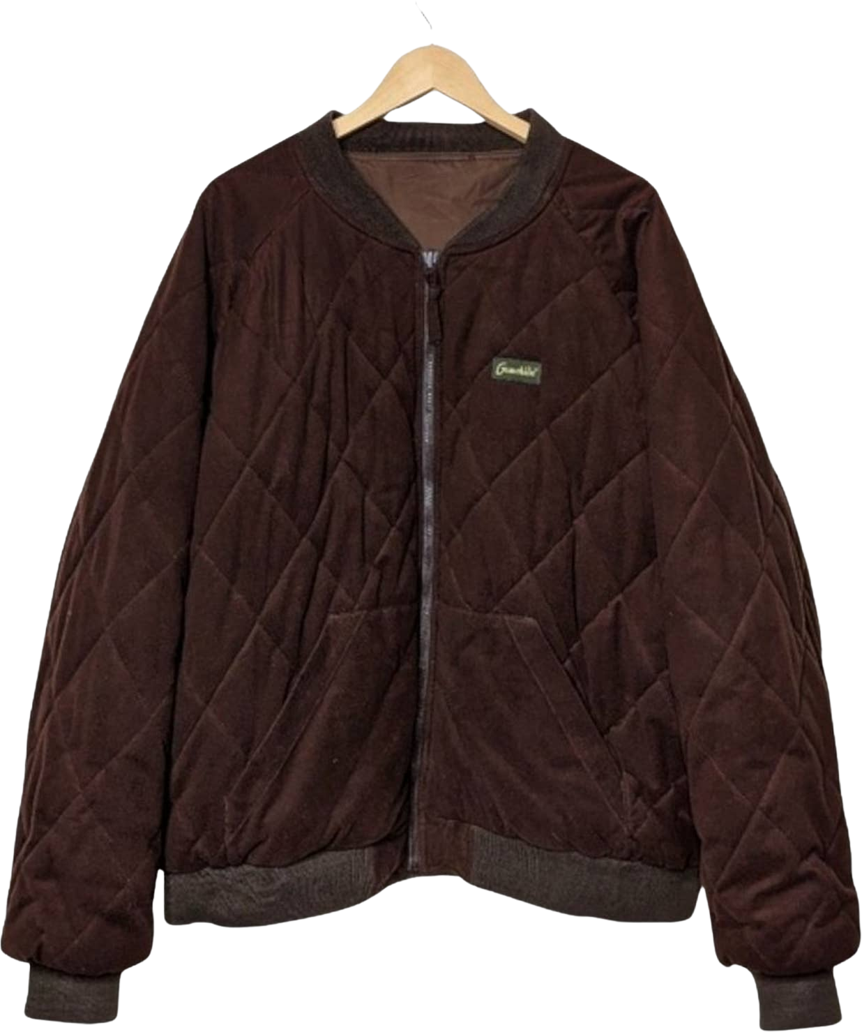 Vintage Brown Reversible Quilted Hunting Bomber Jacket Xxl by Gamehide ...