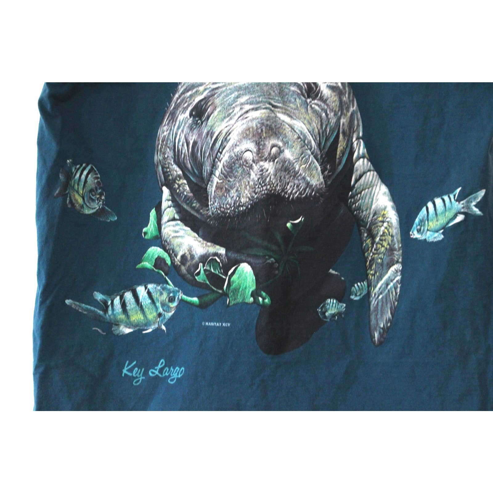 Vintage Key Largo Florida Manatee Tank Top Large by Signal | Shop THRILLING