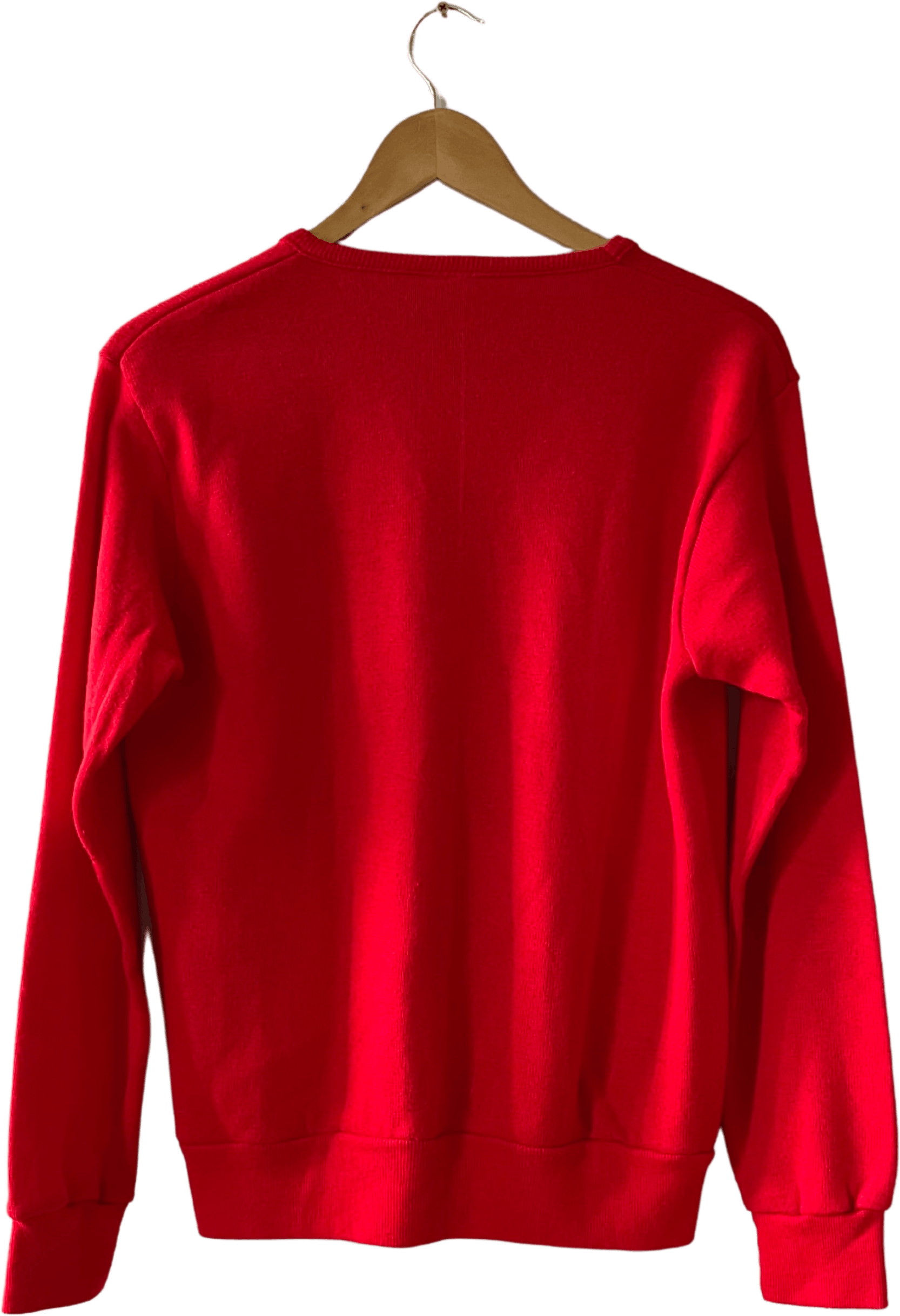 Vintage 70’s Red Sweater Mickey Mouse Florida Logo by Velva Sheen ...