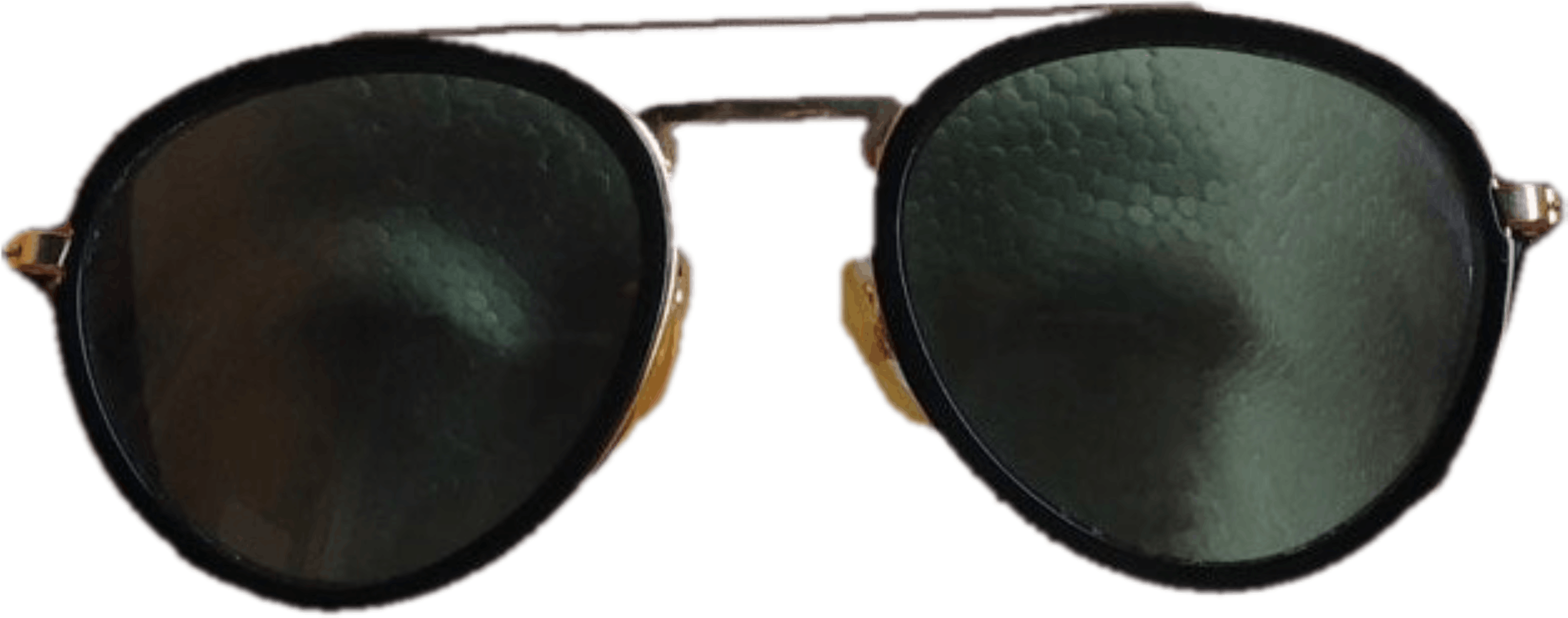 Vintage 80’s Black Round Aviator Sunglasses | Shop THRILLING