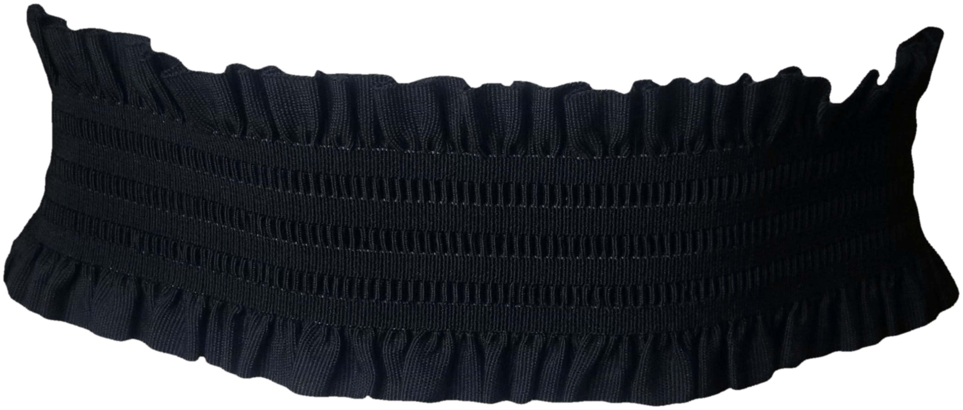 Vintage Ruffle and Ruched Elastic Belt | Shop THRILLING