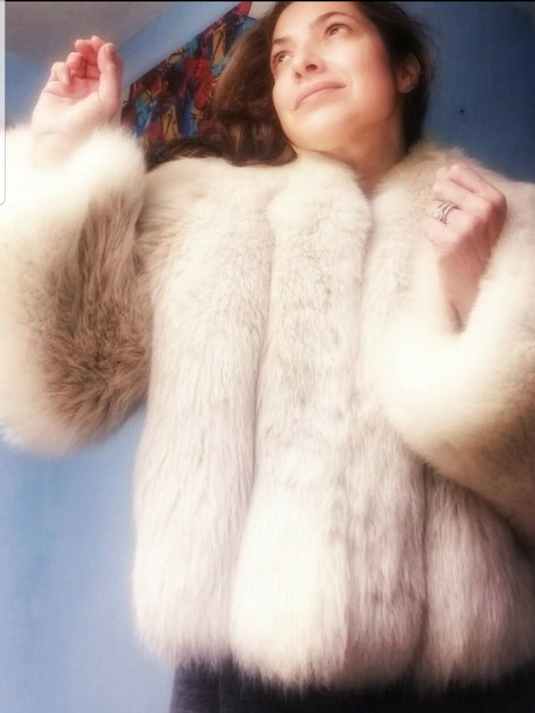 Vintage 70's Arctic Fox Fur Coat Jacket | Shop THRILLING