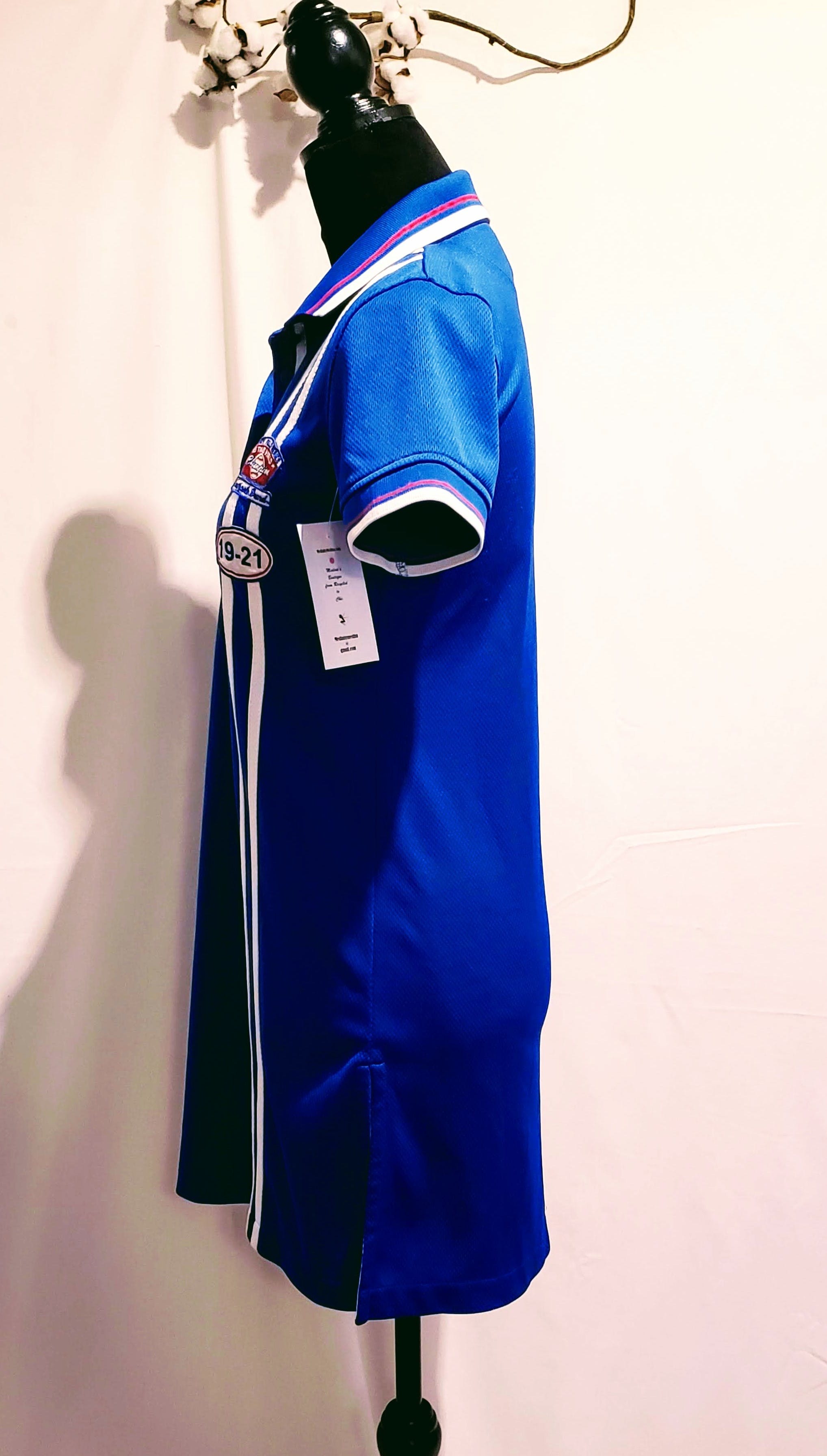 Vintage 90's Racing Crew Jersey Dress by South Pole | Shop THRILLING