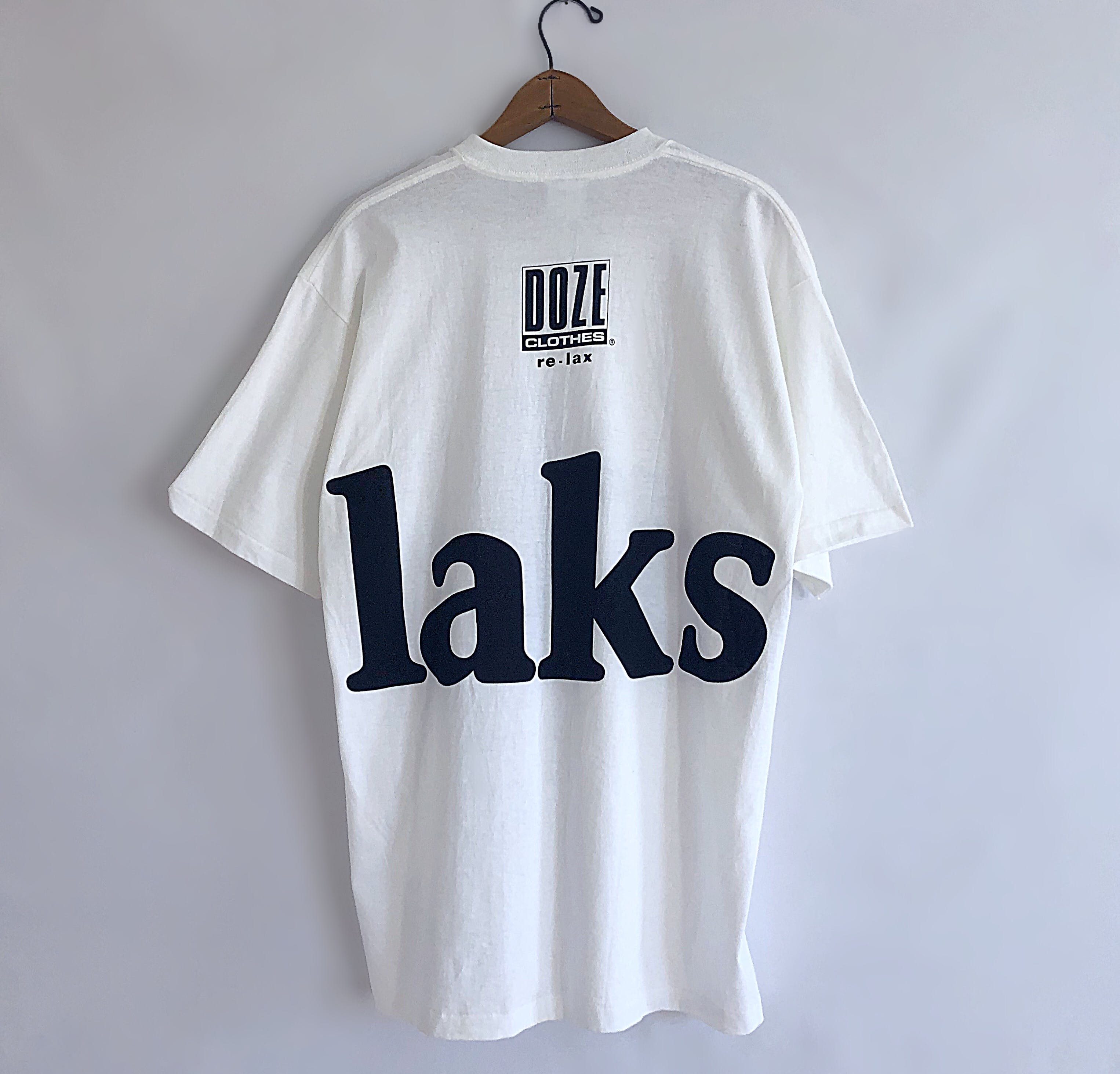 Vintage 90's "Ri-Laks" Definition Double Sided T-Shirt by Doze Clothing ...