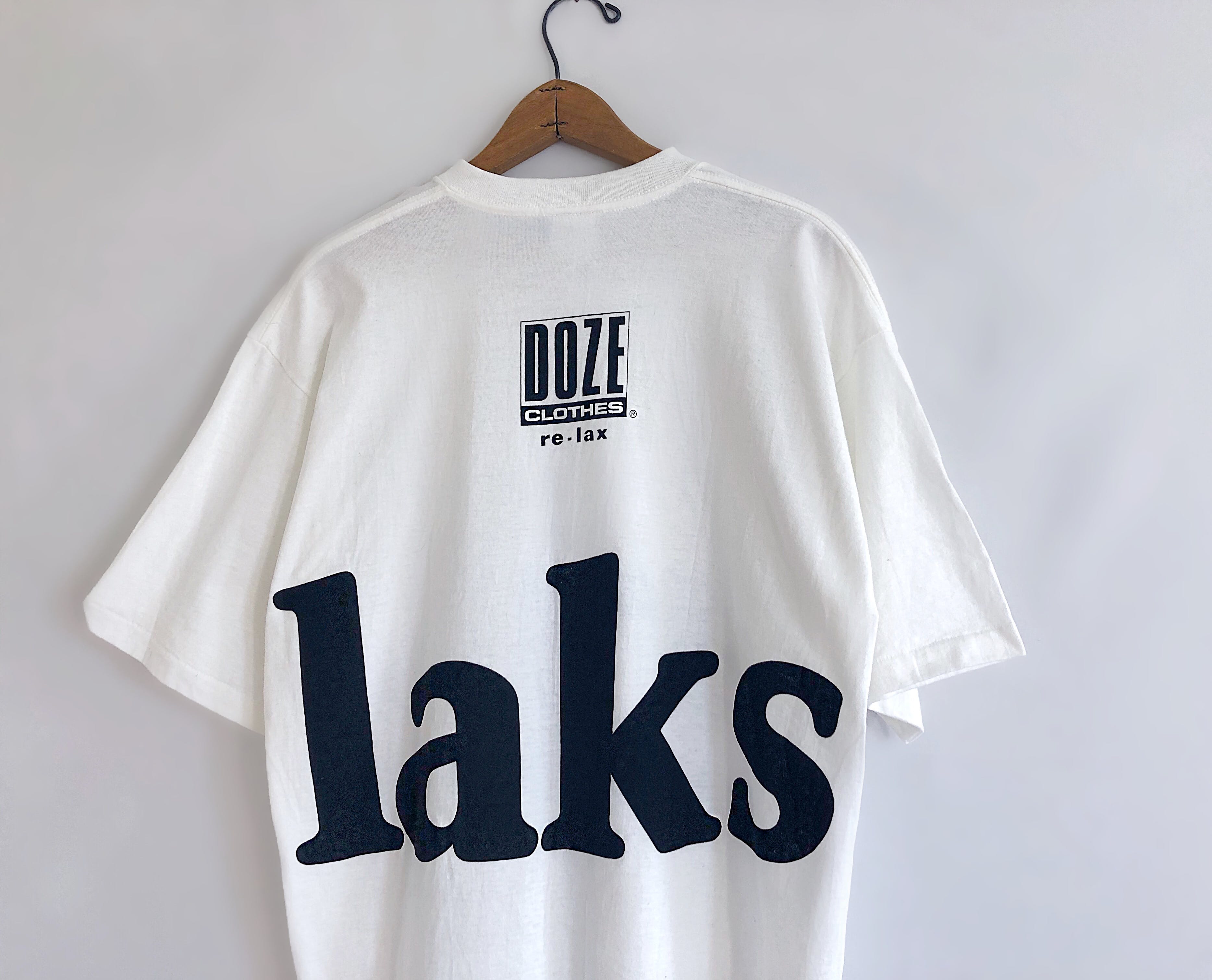 Vintage 90's "Ri-Laks" Definition Double Sided T-Shirt by Doze Clothing ...