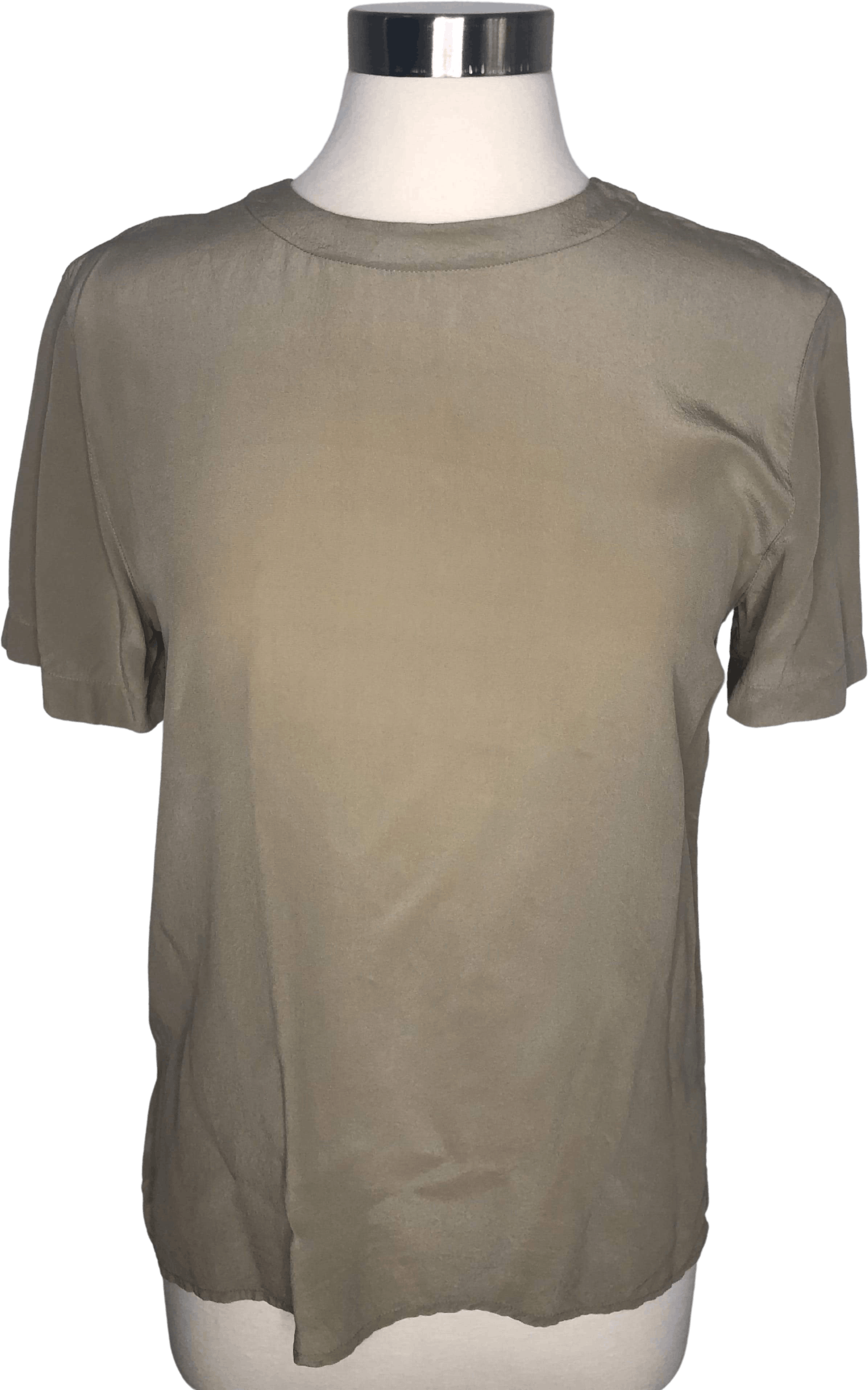 Vintage 90's Minimalist Essential Oat Pure Silk Shell Blouse by Jones ...