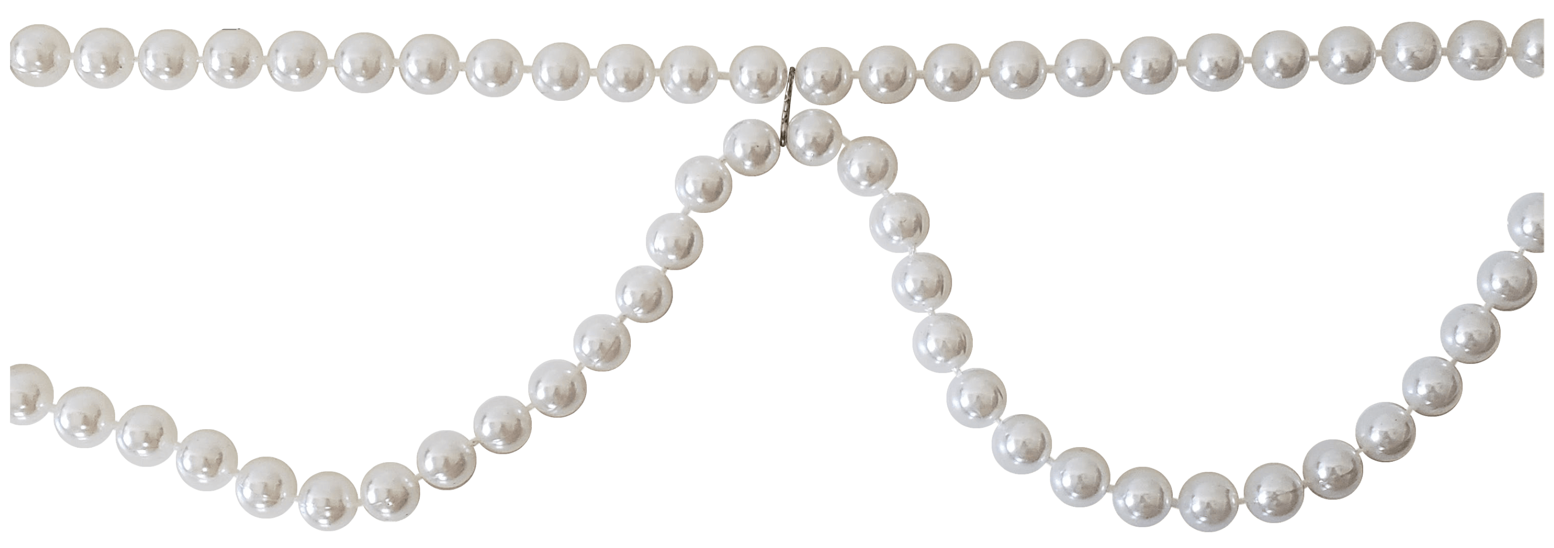 Vintage White Pearl Draped Belt | Shop THRILLING